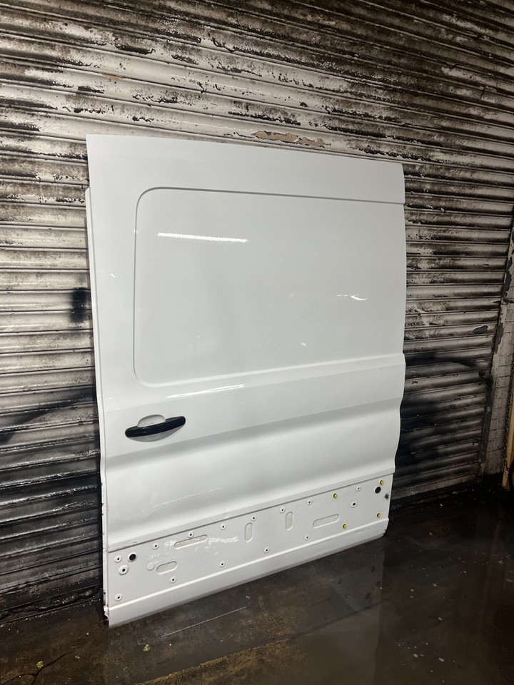 Ford Transit 350 MK8 SIDE LOADING COMPLETE SIDE DOOR H2 H3 WHITE #1 ...