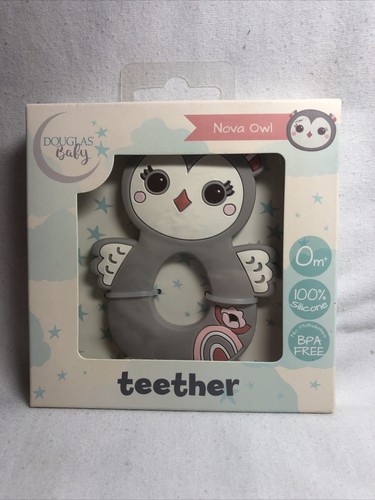 Baby NOVA OWL Silicone TEETHER Toy - by Douglas Cuddle Toys - #6257 ...
