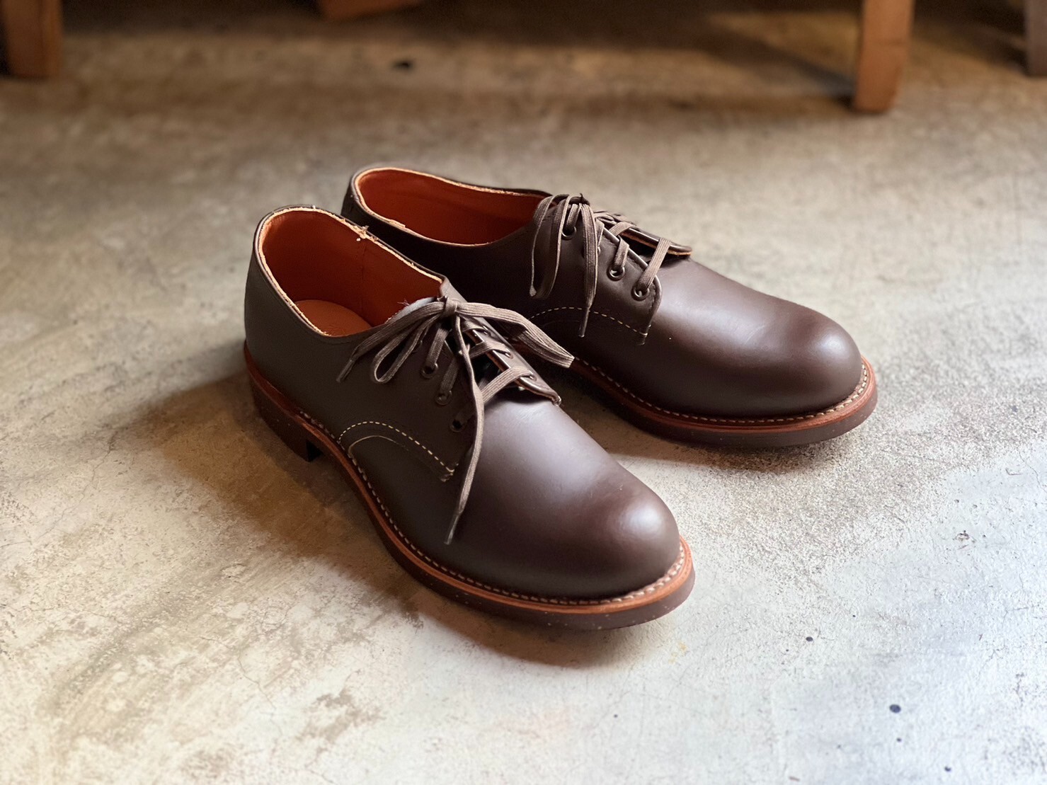 Red Wing Heritage Foreman Brown oxford - 8053 US 7.5 | eBay