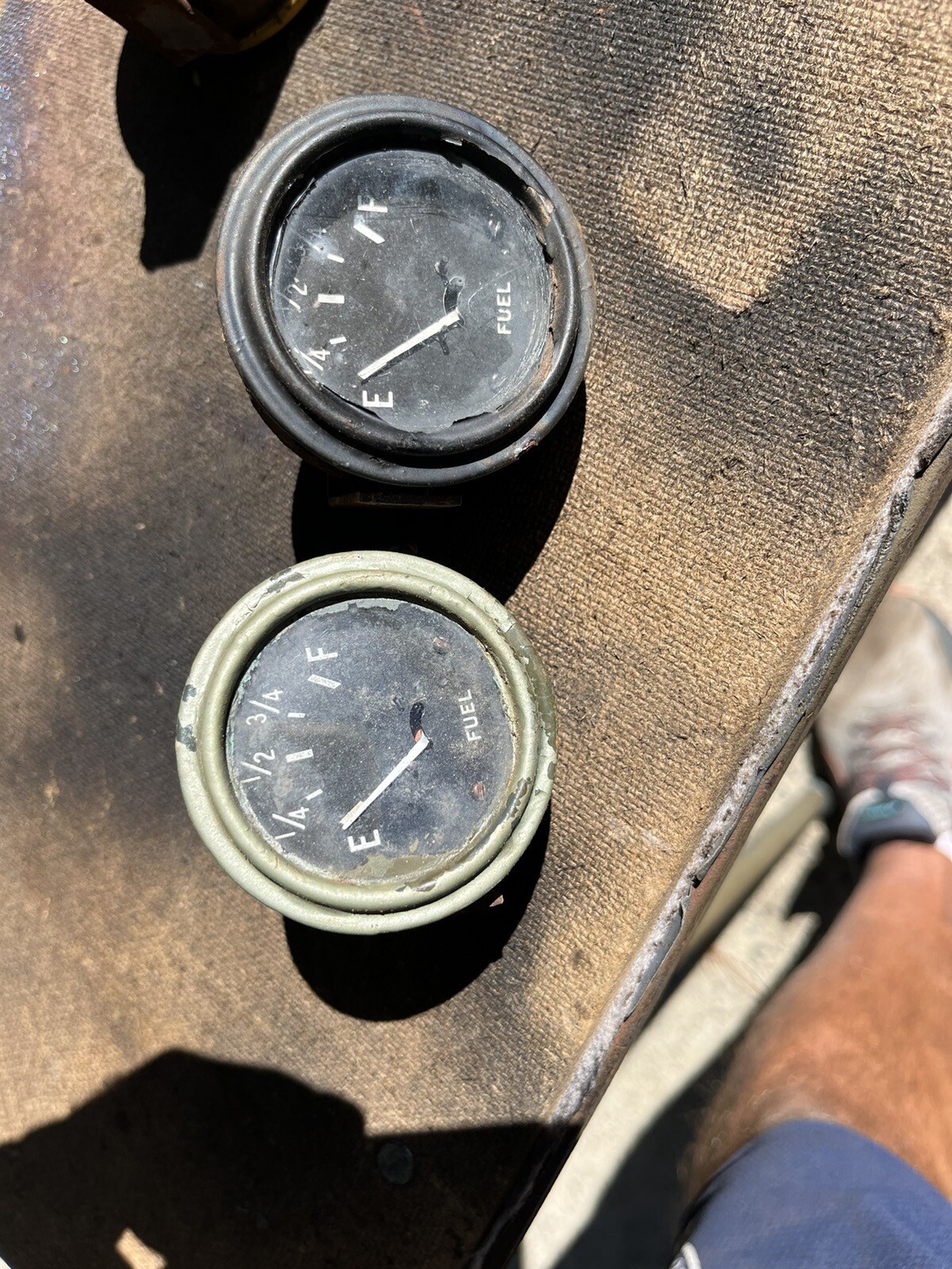 WILLYS MB, FORD GPW, SLAT GRILL, WC DODGE CCKW FUEL GAUGE Cj2a Revised ...