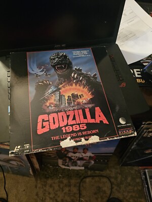 Godzilla 1985 The Legend Is Reborn Laserdisc RARE HTF vintage oop ...