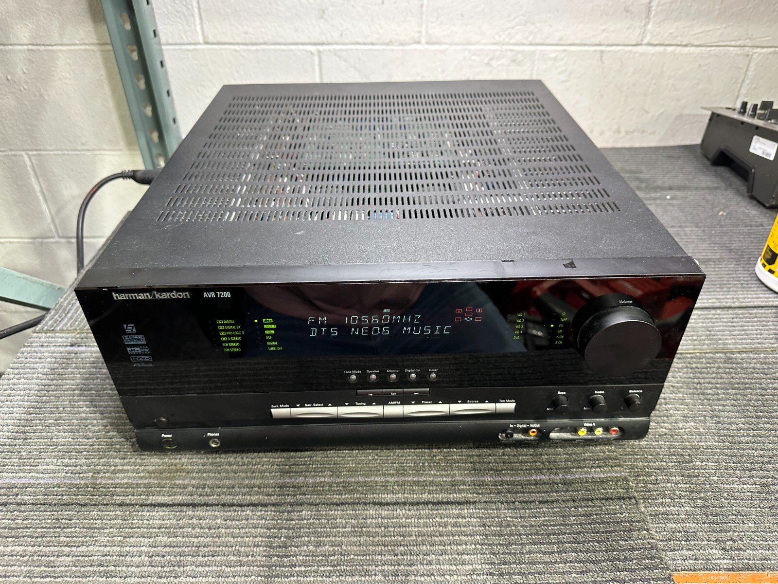 Harman Kardon AVR-7200 7.1 Channel Home Theater Surround Receiver, No ...