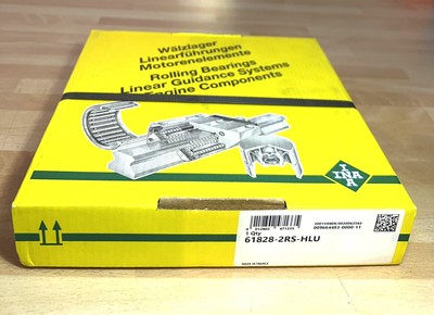 1x INA 61828-2RS-HLU Rillenkugellager 140x175x18 mm 61828 2RSH 2RSR ...