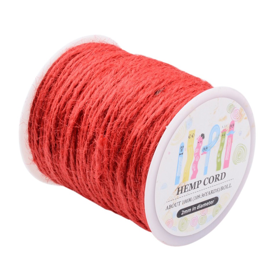 109yards/roll Colored Hemp Cord Hemp String Hemp Twine Craft Jewelry ...