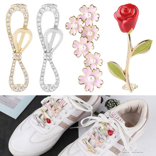 For Sneakers Shoe Charms Shoe Decoration Clip Shoelaces Clips Shoes ...