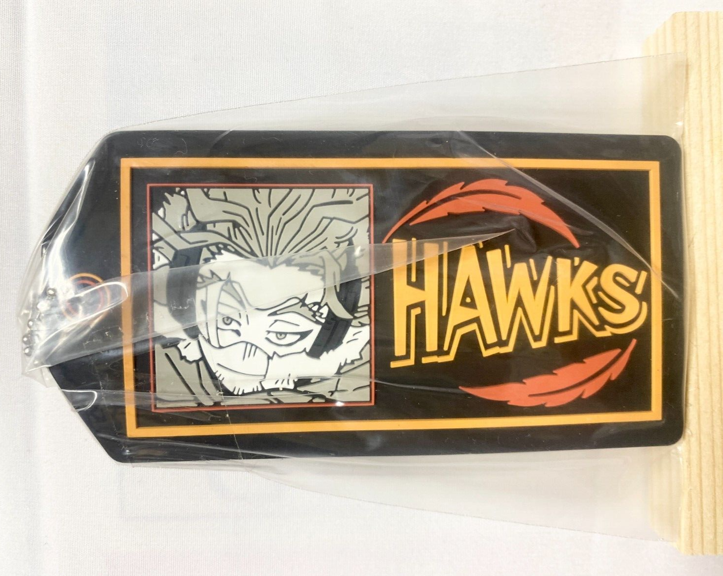 Hawks My Hero Academia Bandai Rubber Keychain Ichiban kuji Anime ...
