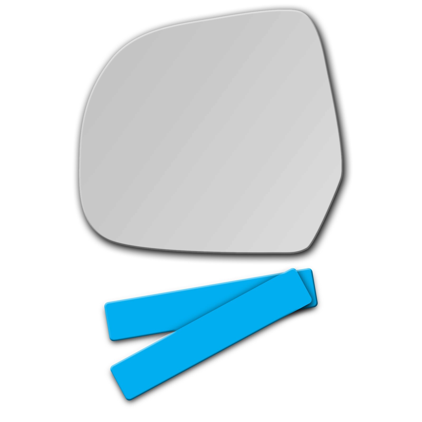 S-D459L Mirror Glass Lens for 2013-2017 NISSAN LEAF VERSA Driver Side ...