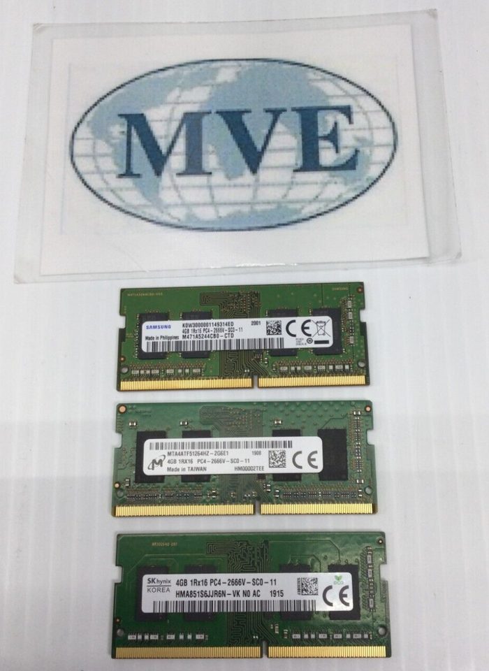 LOT HP 933282-001 1Rx16 PC4-2666V T630 THIN CLIENT TPC-1020-TC 4GB ...