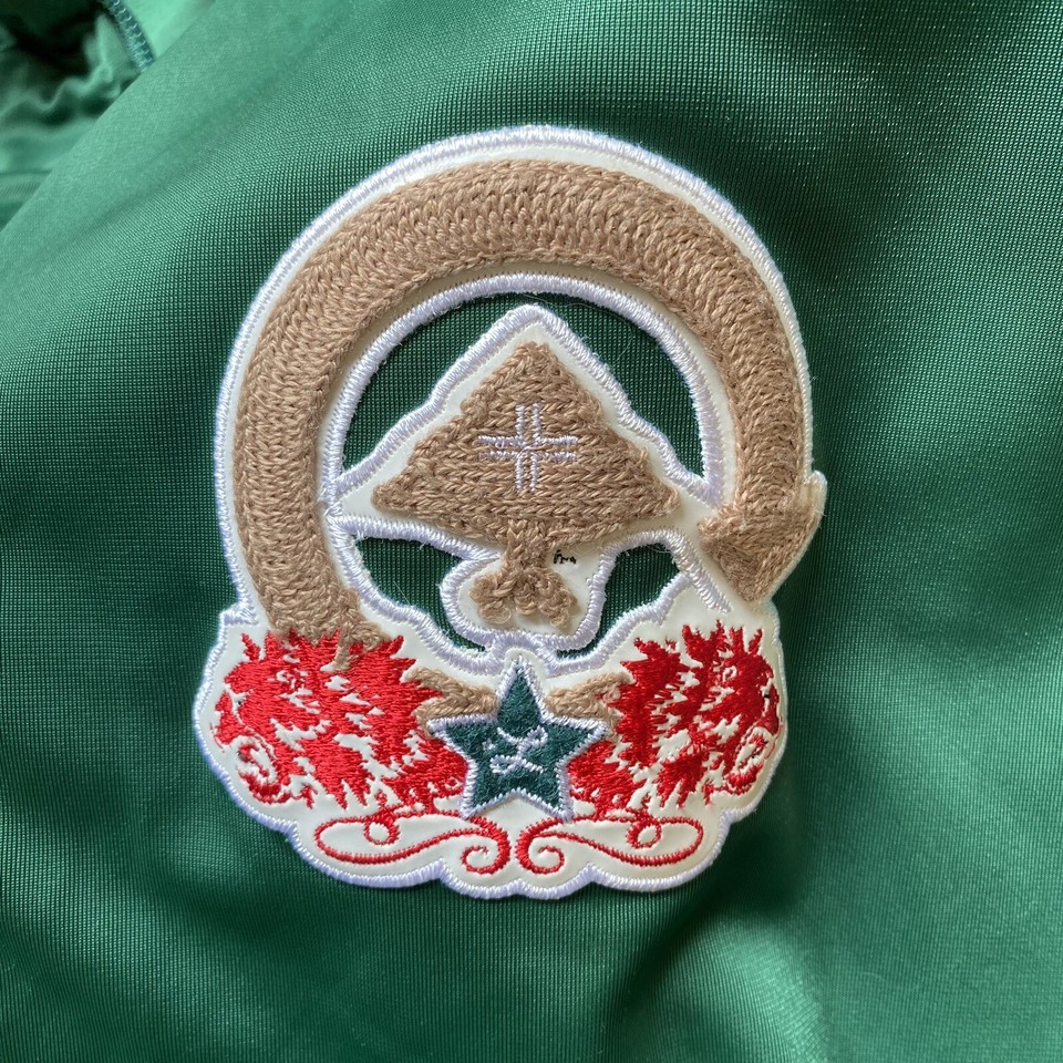 LRG Green Red Tan Jacket 2XL Roots People Lion Full Zip Track Men ...