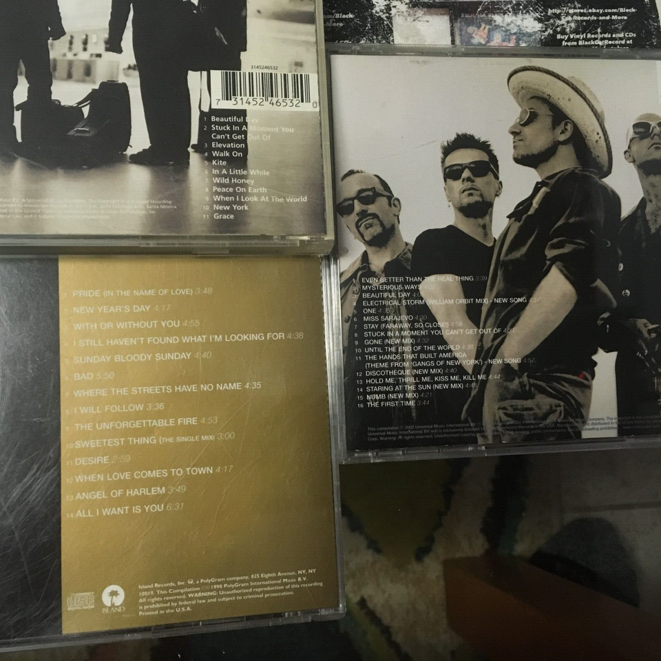 U2 Rattle and Hum How To Dismantle an Atomic Bomb War Best of No Line ...