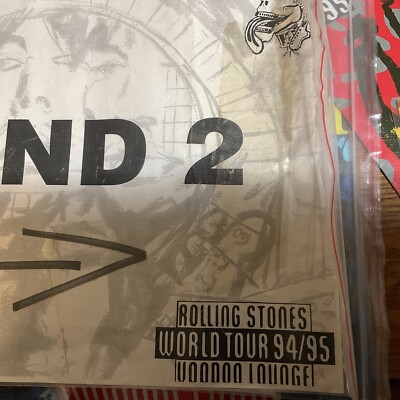 ROLLING STONES MEMORABILIA VOODOO LOUNGE WORLD TOUR AUS 94/95 DRESSING ...