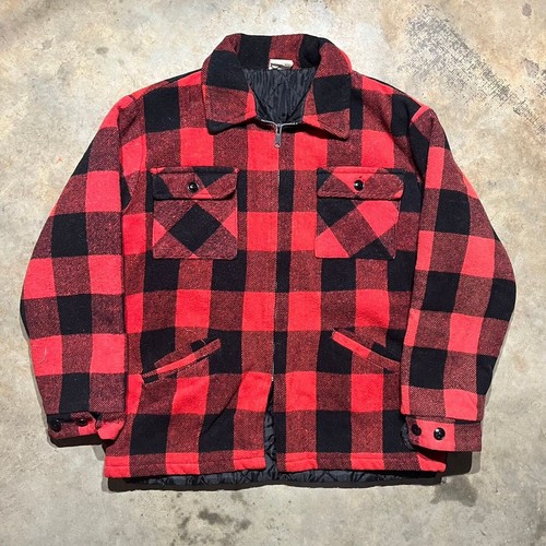 Vintage 70s Unbranded Buffalo Check Mackinac Jacket Coat | eBay