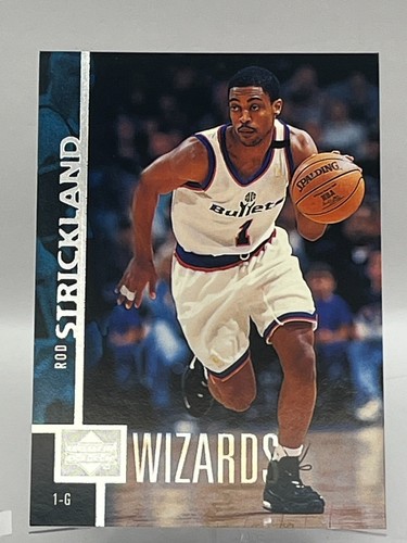 1997-98 Upper Deck NBA Basketball Card #134 Rod Strickland - Washington ...