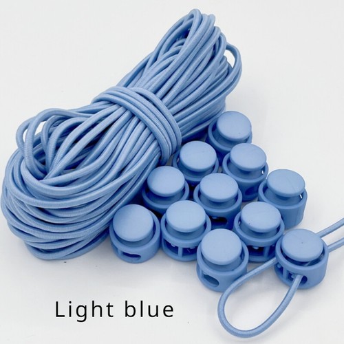 Spring Cord Lock End Stopper Fastener Adjustment Elastic Band ...