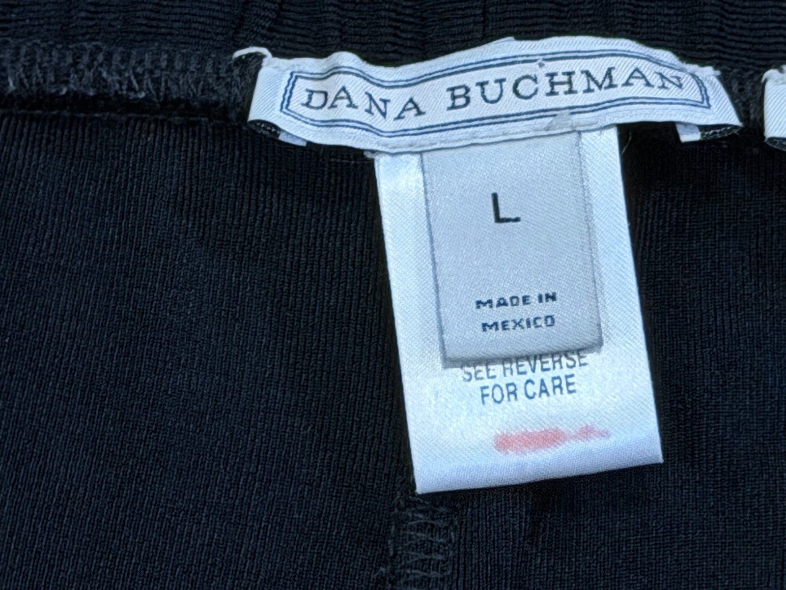 Dana Buchman Travel Anywhere Black Liquid Knit Pants … - Gem