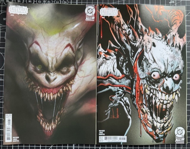 DC Absolute Batman #15 A Cover + Jock X2, Oliver Variants 1st Absolute ...