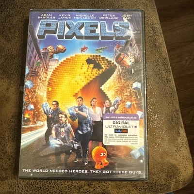 Pixels (DVD, 2015) Adam Sandler, Kevin James, New and Sealed | eBay