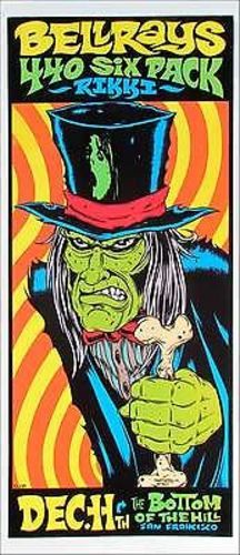 Bellrays 440 Six Pack Poster Bottom of the Hill SN 350 Silkscreen by ...