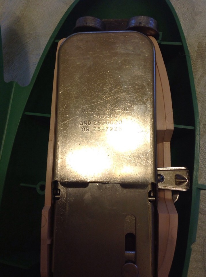 Singer Sewing Machine Buttonholer in Teal Blue Art Deco Box | eBay