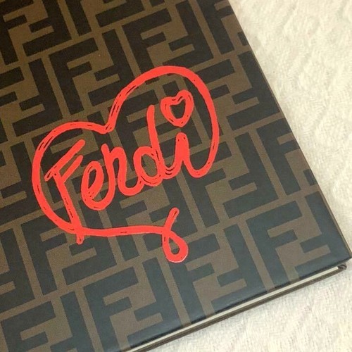 FENDI Notebook “FF Logo Note” With sticker New Limited Edition | eBay