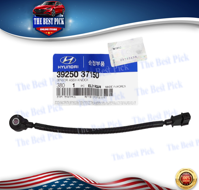 ⭐GENUINE⭐ Ignition Knock Sensor DRIVER 99-10 Hyundai/Kia 2.5L 2.7L ...