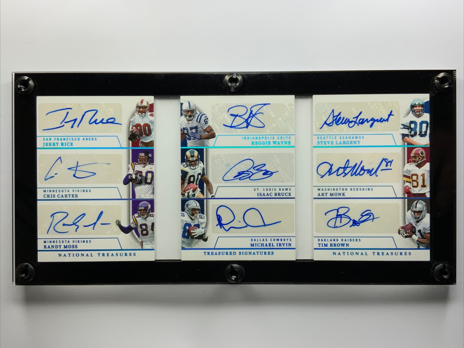 2023 National Treasures Treasured Signatures Wide Receivers 1/1 Jerry ...