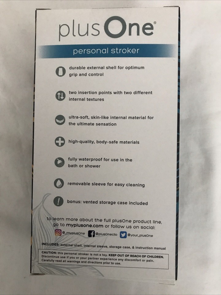 Plus One Personal Stroker WITH Vented Storage Case Included ‘’BRAND NEW’’ | eBay