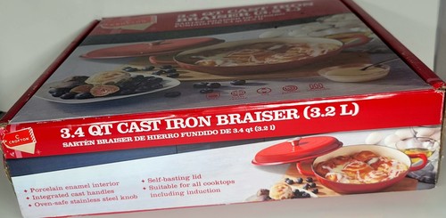 Crofton 3.4 Qt Cast Iron Braiser for sale online | eBay