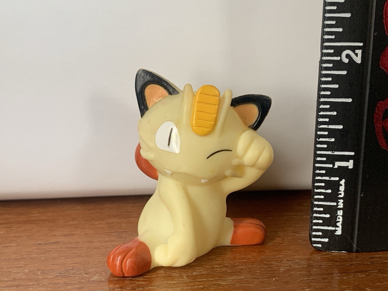 Pokemon Meowth Figure 1.5” Bandai Kids Finger Puppet Vintage 1997 CGTSJ ...