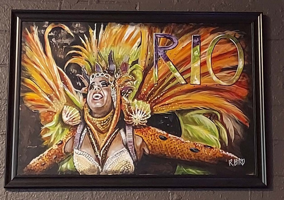 "Rio" Painting Original by Rick Byrd 24x36 | eBay