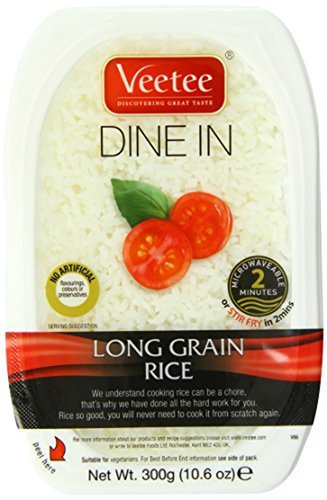 Long Grain Rice - 2 Minute Rice Microwavable Meals - Instant Rice Meals ...