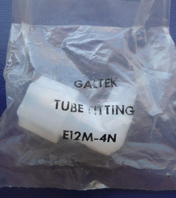New Galtek Integral Ferrule Elbow E12M-4N, 12mm Tube x 1/4"mnpt, PFA | eBay