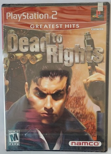 Dead to Rights (Greatest Hits) PS2 Brand New Game (2002 Action ...
