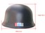 German style skull cap helmet open face Matt black Gloss Carbon 5 tick ...