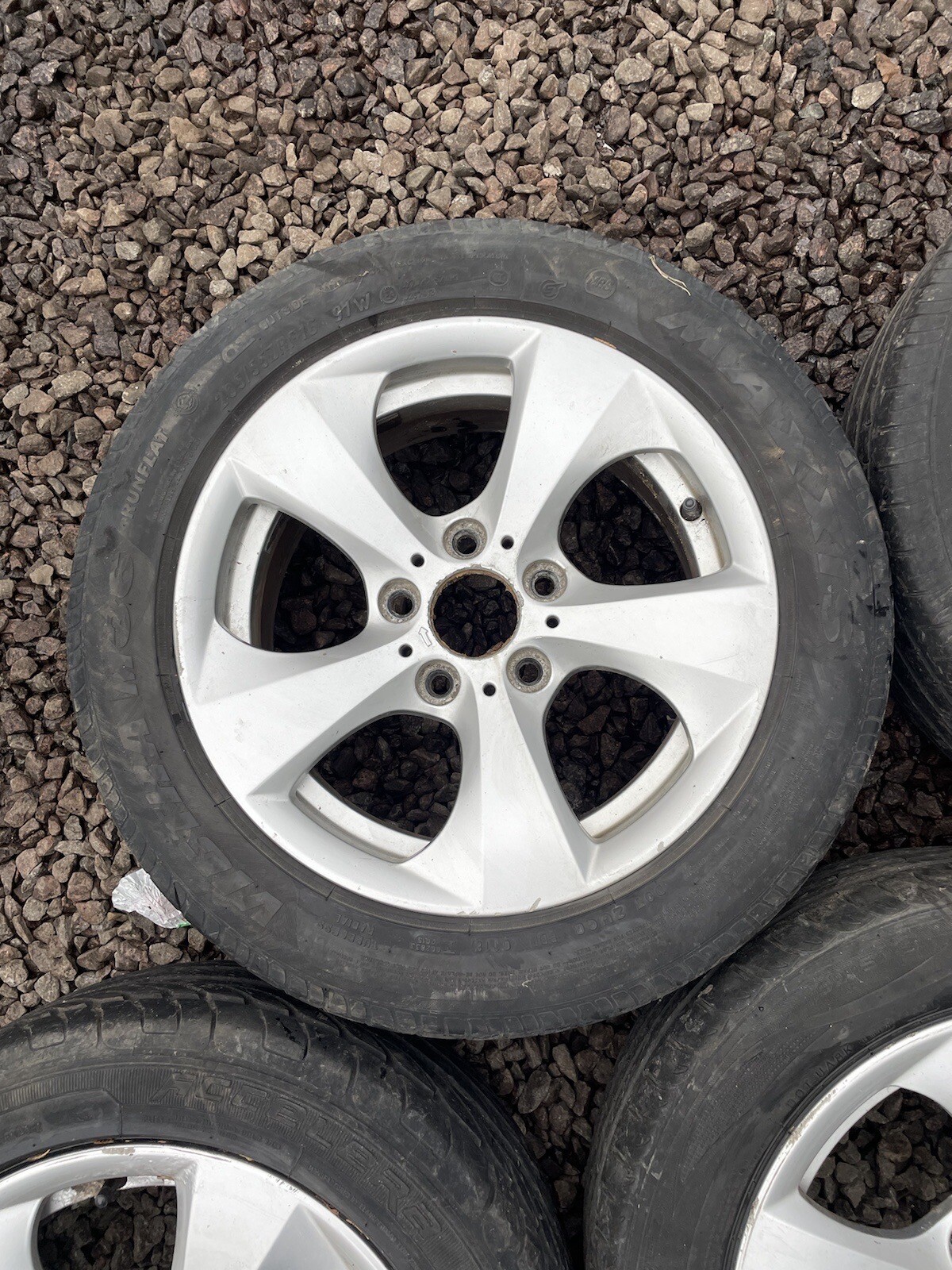 BMW F30 F31 1 3 SERIES 2012-2017 16 INCH ALLOY WHEELS & TYRES SET ...