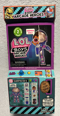 LOL Surprise! Boys Arcade Heroes Series 2 - Brand New in Package | eBay
