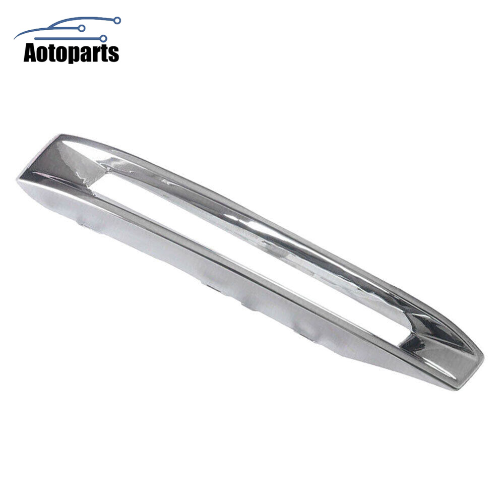 2Pcs Front Fog Light Cover Chrome Trim Fits Benz X166 GL 2013-2016 ...