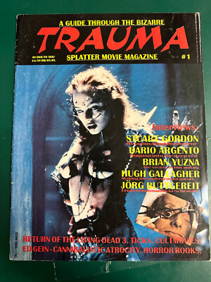 Trauma Splatter Movie Magazine #1 | eBay