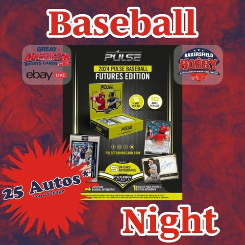 🔥Atlanta Braves - 2024 Pulse Futures Baseball - 5 Hobby Box Break | eBay