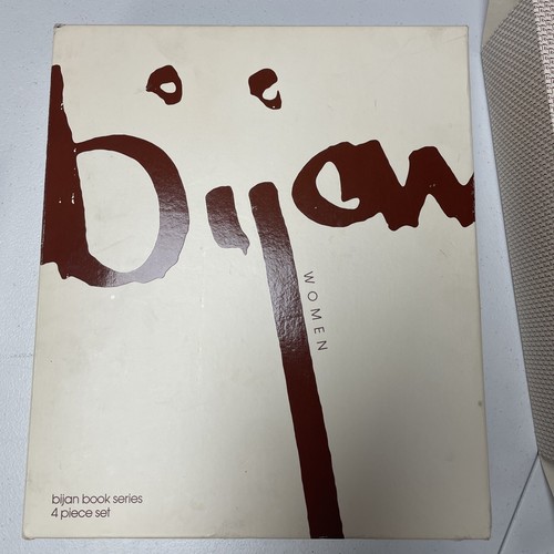 Bijan Book Series 4 Piece Set Perfume Powder Puff And Soap VINTAGE | eBay