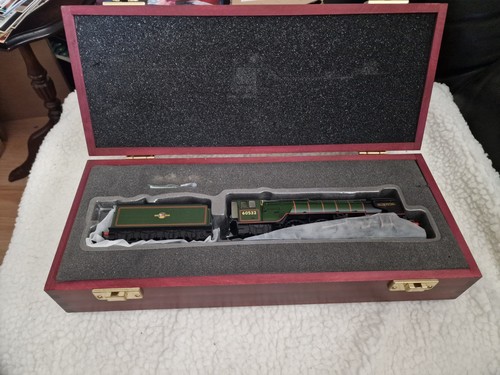 Wooden Box Bachmann Blue Peter Steam Loco BR Green 60532 Ltd Edition OO ...