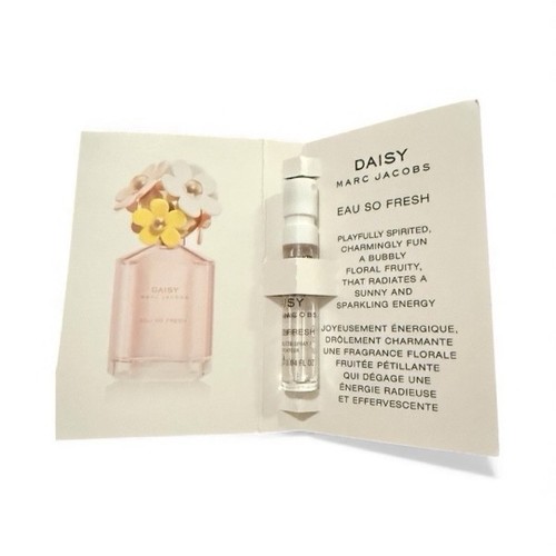 MARC JACOBS DAISY EAU SO FRESH EDT 1.2ml .04fl oz x 4 PERFUME SPRAY ...