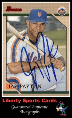 1996 Bowman Jay Payton #241 Authentic Autographed Card New York Mets | eBay