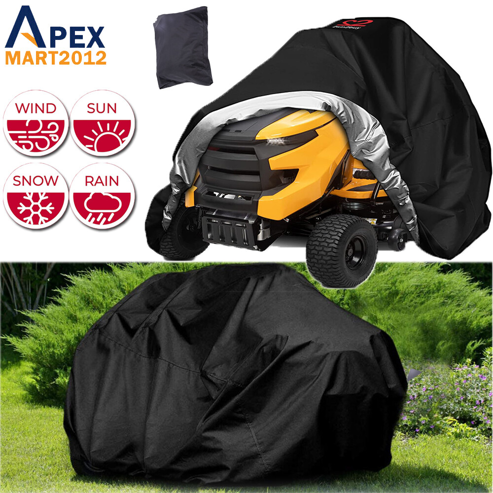 Waterproof Riding Lawn Tractor Mower Cover Outdoor Garden Heavy Duty ...
