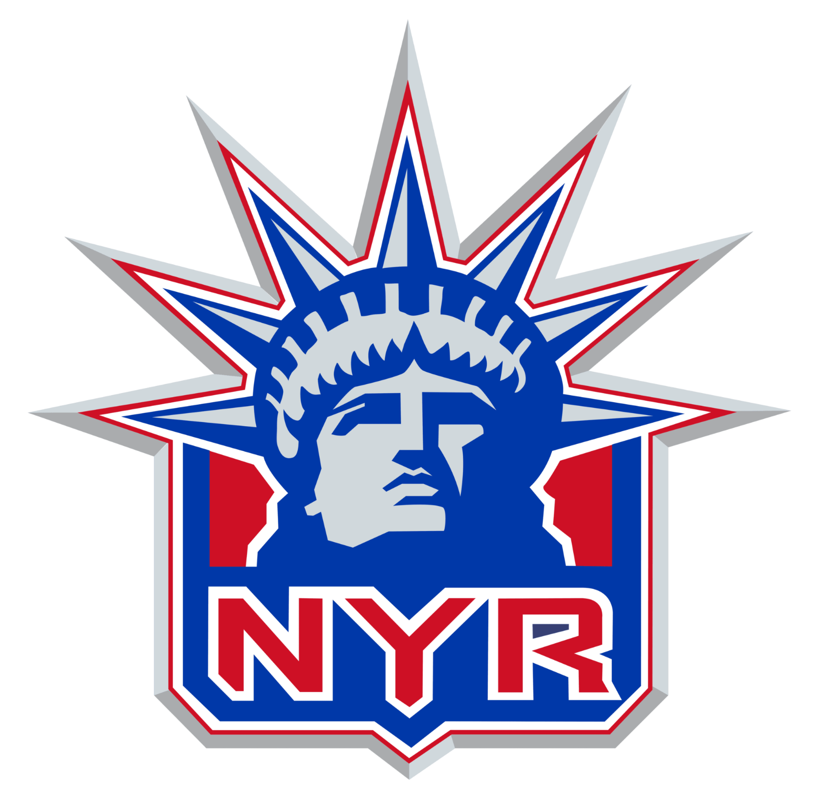 New York Rangers sticker logo NHL weatherproof bumper vinyl decal | eBay