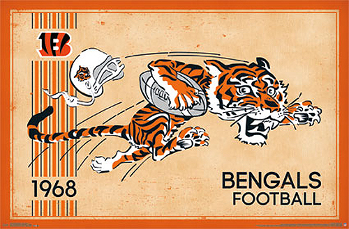 Cincinnati Bengals Tiger Logo