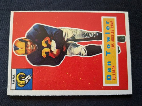 1956 Topps Football Card # 90 Dan Towler - Los Angeles Rams (VG) | eBay