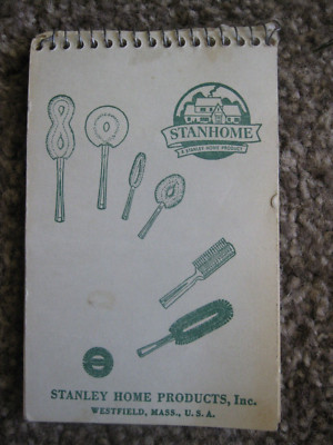 VINTAGE 1954 STANLEY HOME PRODUCTS ADVERTISING WESTFIELD, MASS. NOTE ...