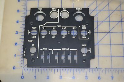 *panel indicating light transmitting military jet end item black USA ...