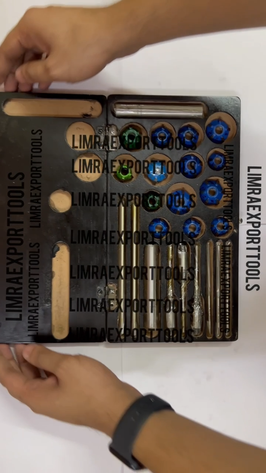 12x Large Carbide Mounted Valve Seat Cutter Set 30 45 70 (20 Degrees ...
